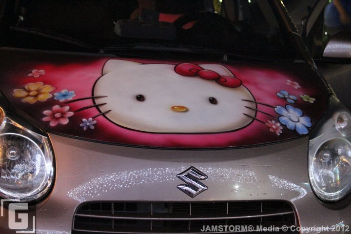 GeekMatic!: Sights & Highlights: Hello Kitty Cars!