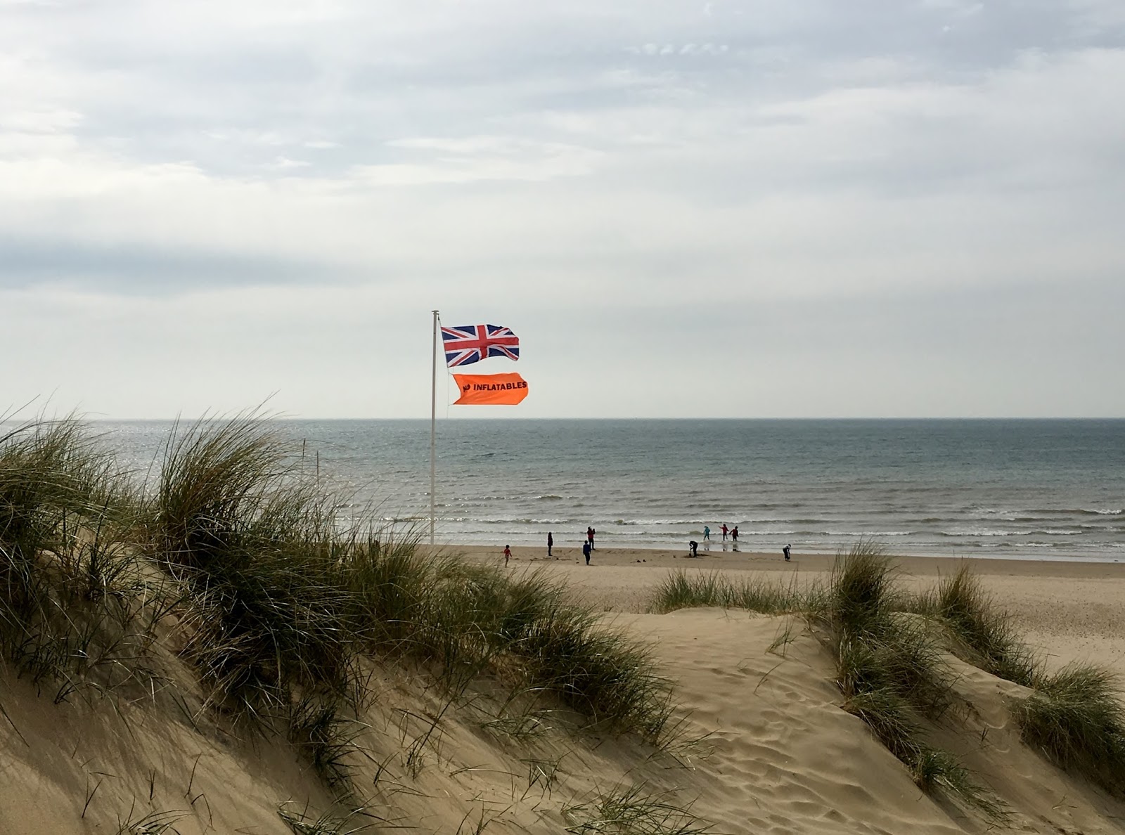 Camber Sands - English walls