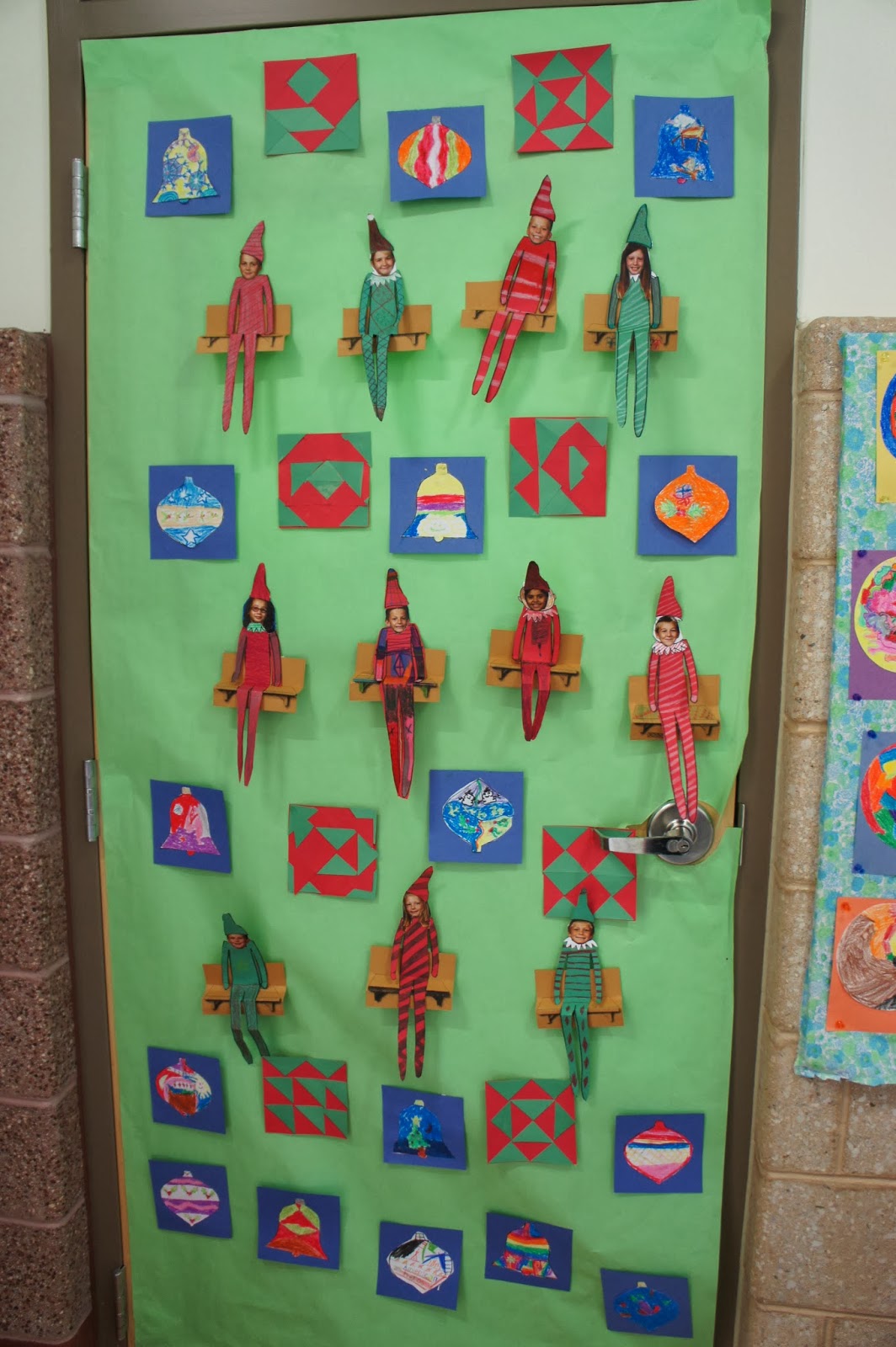 Kindergarten Kiosk: Christmas Classroom Doors
