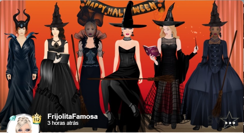 SPOTLIGHT VIPS - HALLOWEEN - STARDOLL V.I.P DIVAS