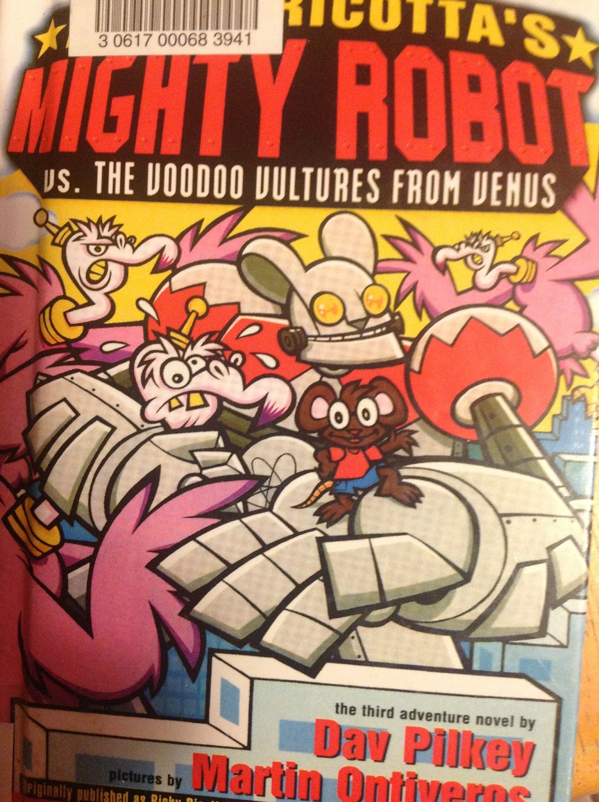 Book Reviews by Real Kids: Ricky Ricotta's Mighty Robot by Dav Pilkey