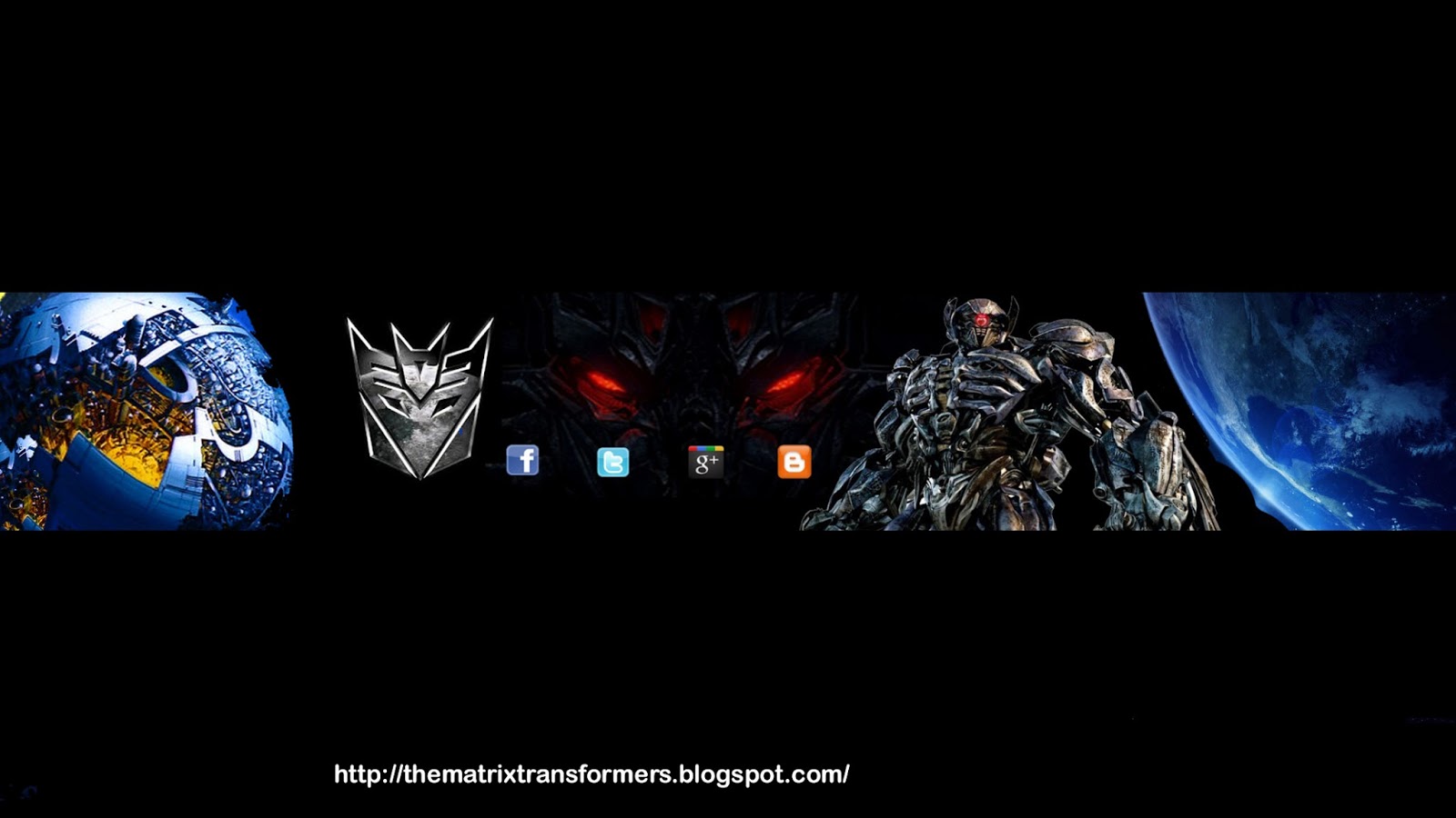 Banners Transformers para el nuevo diseño de Youtube 2013 ...