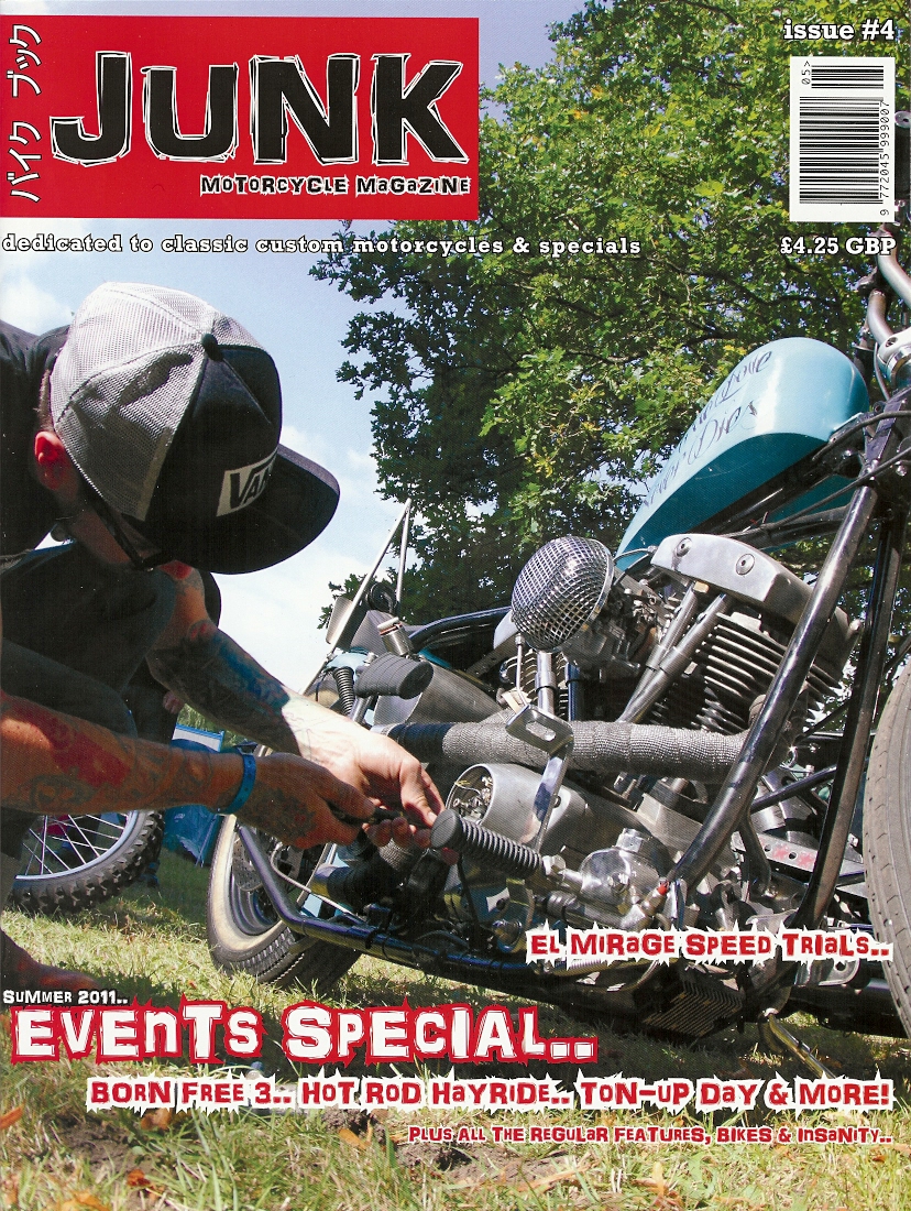Trojan Classic Motorcycles: JUNK MOTORCYCLE MAGAZINE #4