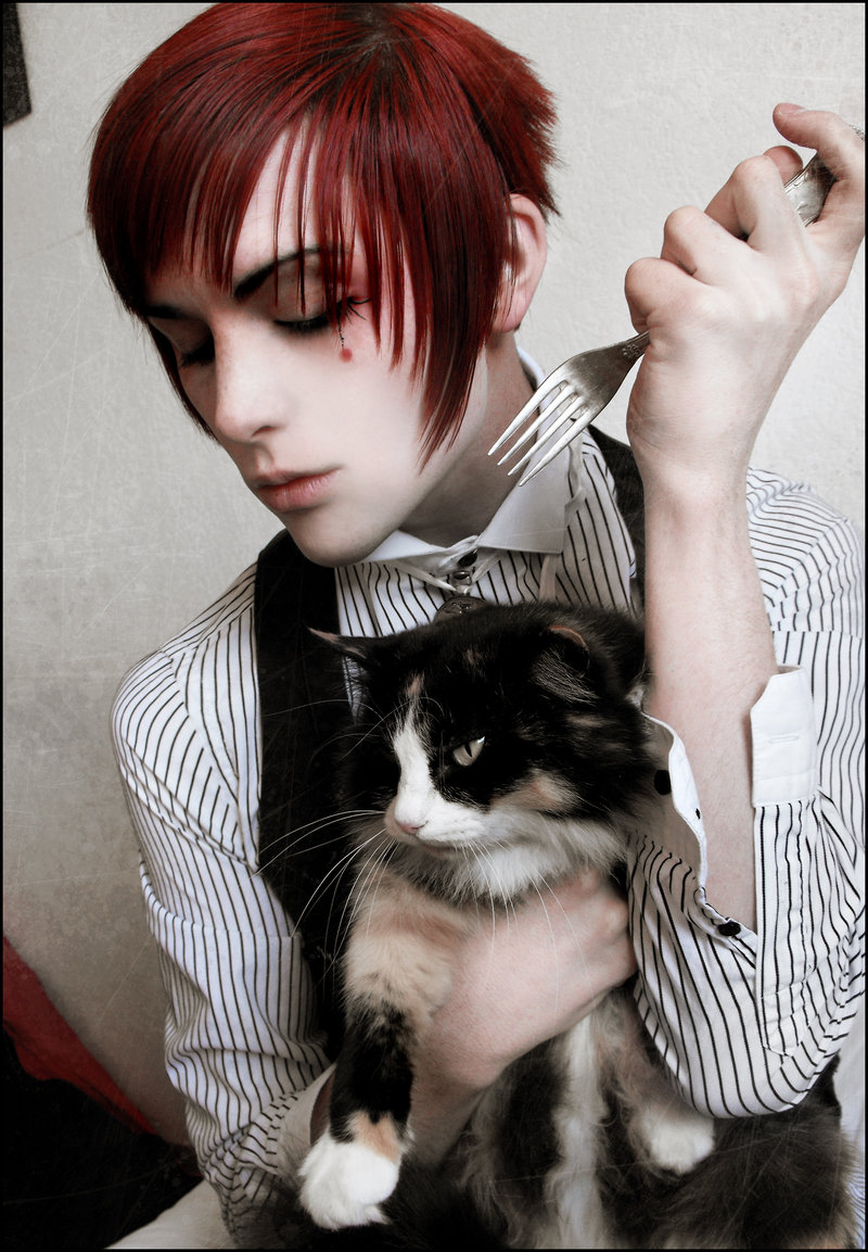 Madame Macabre: Valentin Perrin, modelo, diseñador y fotógrafo.