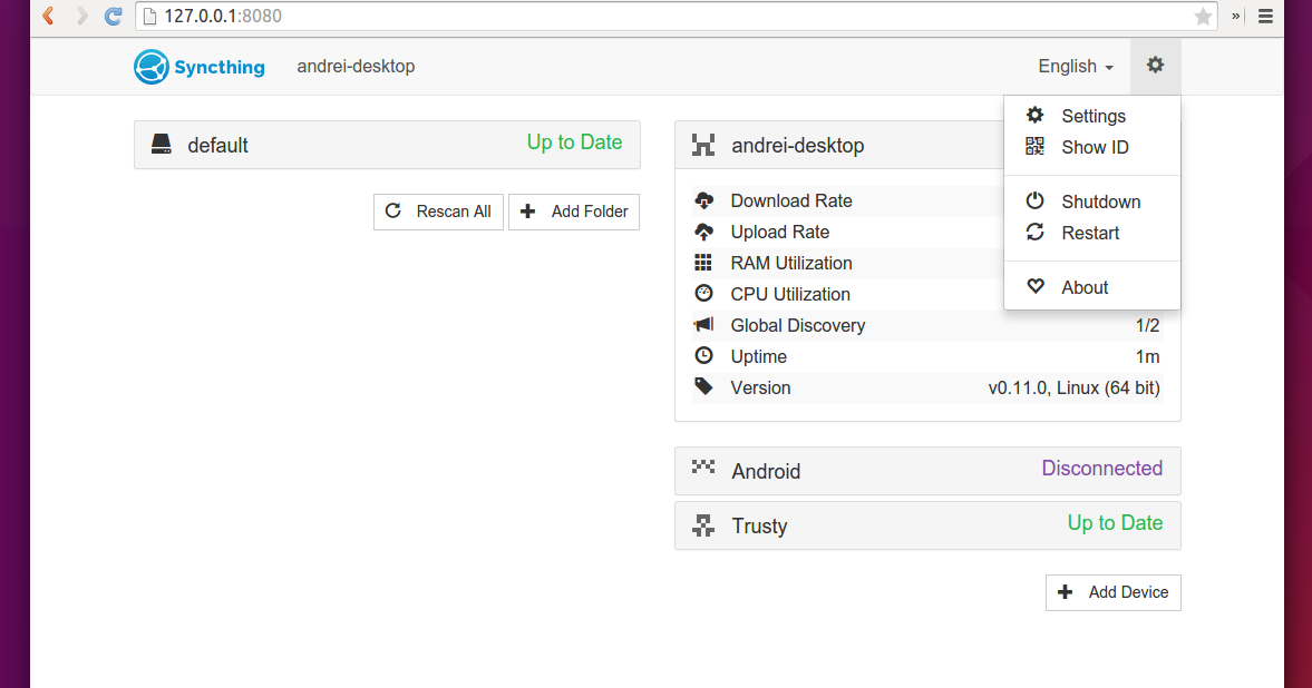 Syncthing 0110 Released With Performance Improvements Proper Conflict Detection ~ Web Upd8