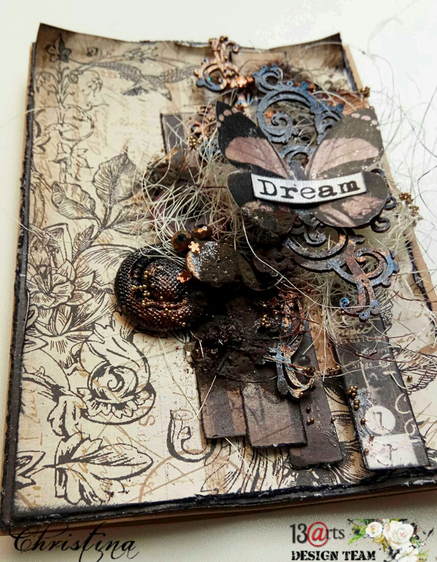 13 arts: Male rusty card by Christina