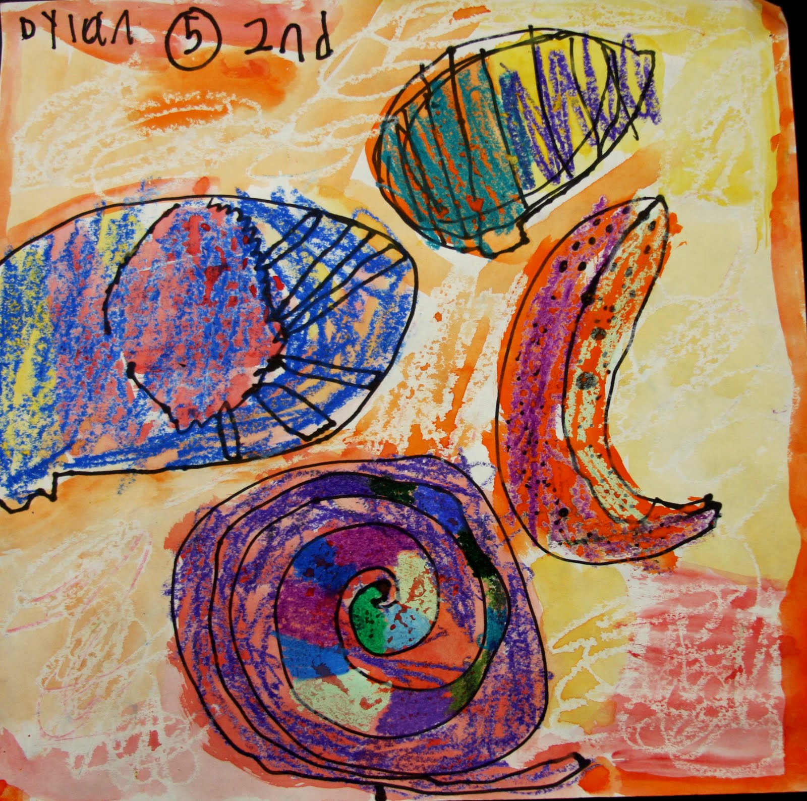 Briargrove Elementary Art Page: Nature Observations: Grades 1 and 2