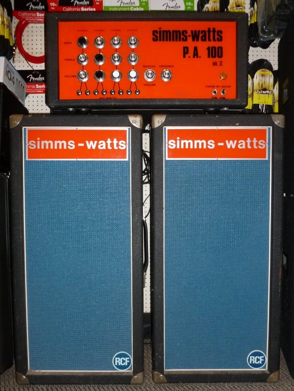 Voodoo Guitar: Oddball British Hi-Fi: Sound City & Simms-Watts Amps