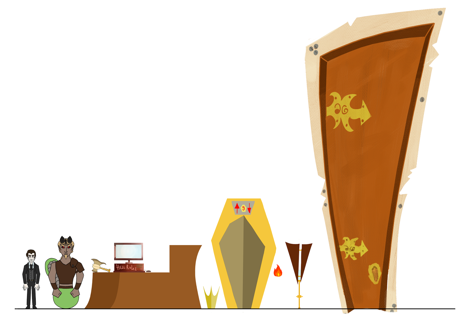 Brooke Hayes Animation Third Year: Limbo Scene - Size Guide