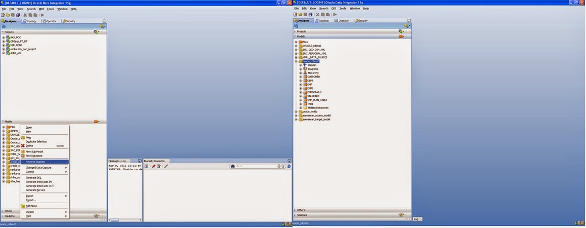 Akash Apps DBA corner: Oracle data Integrator Tutorial --- Part 2 -- (Repositories)