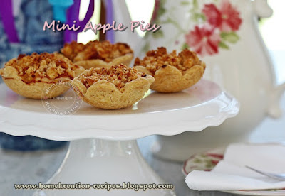 HomeKreation - Kitchen Corner: Mini Apple Tarts