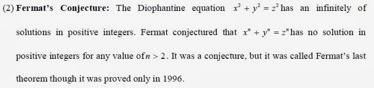 WELCOME TO THE EXCITING WORLD OF MATHEMATICS: CONJECTURES IN MATHEMATICS