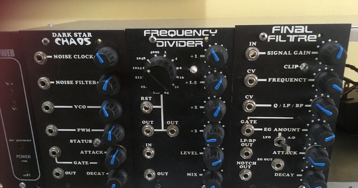 MATRIXSYNTH: Blacet Synthesizer Modules, Chaos, Frequency Divider, and ...