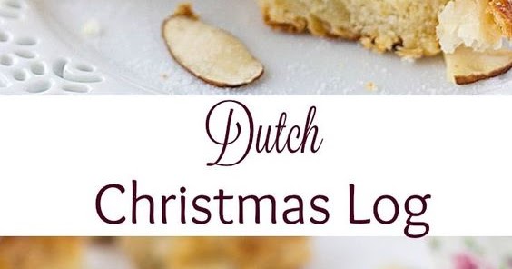 BANKETSTAAF (DUTCH CHRISTMAS LOG) - Tasty Kitchen Recipes