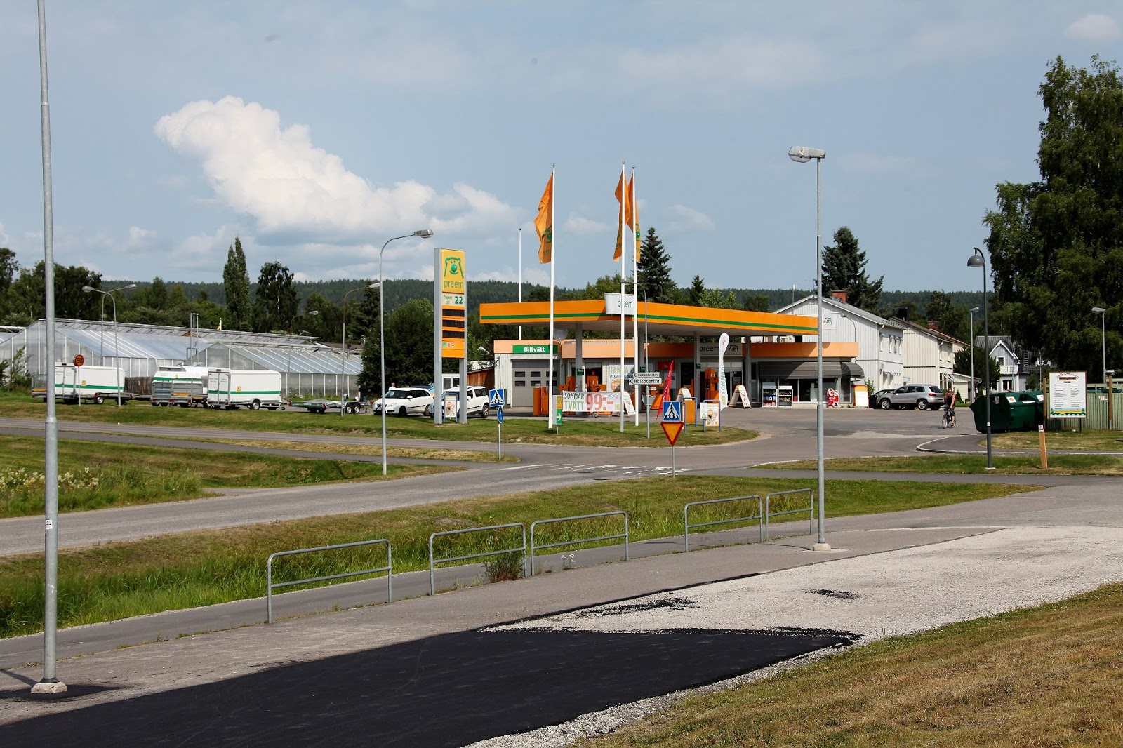 Nikonfotografen: Matfors i dag.