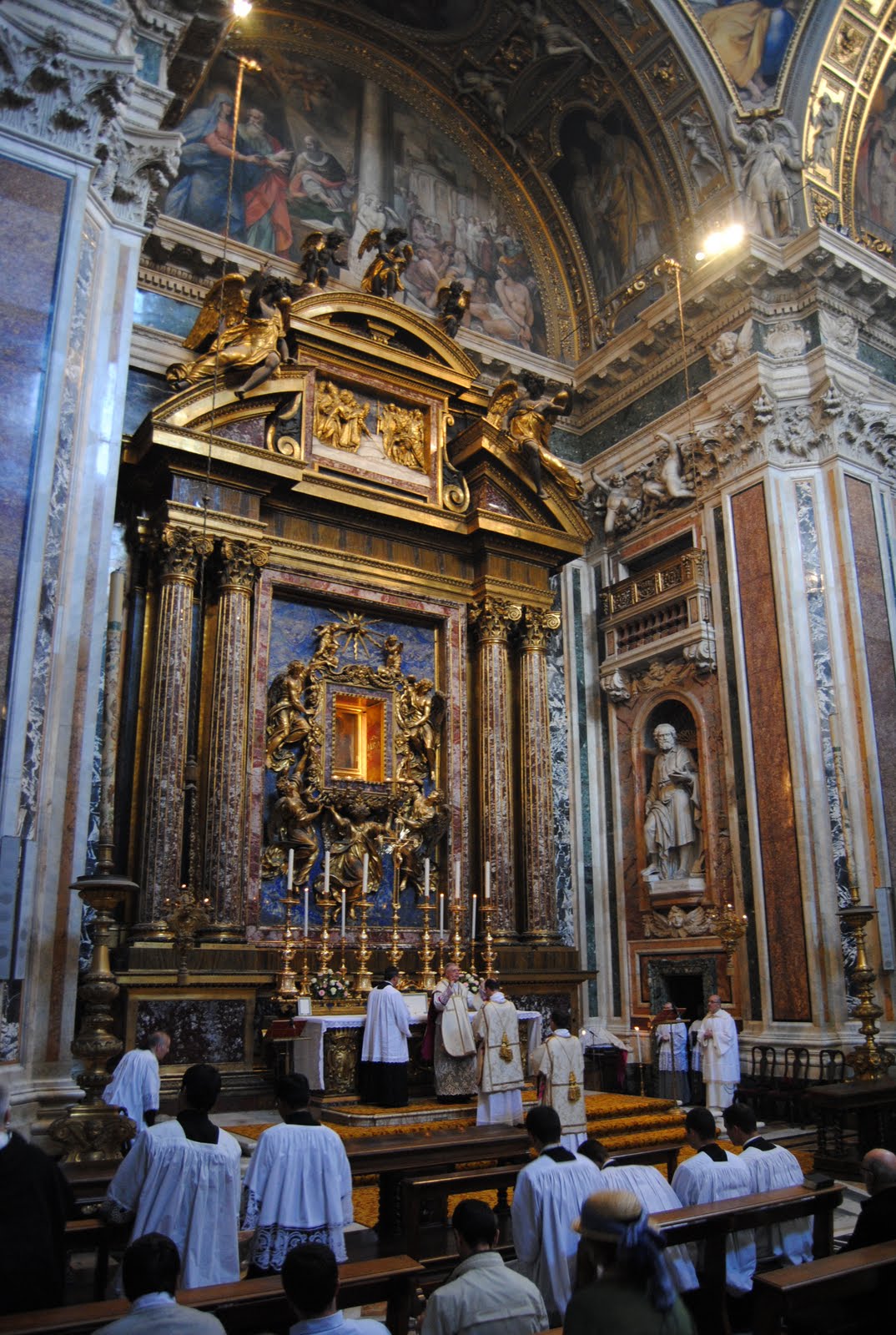 Orbis Catholicus Secundus: Mons. Pozzo Sings High Mass at St. Mary Major