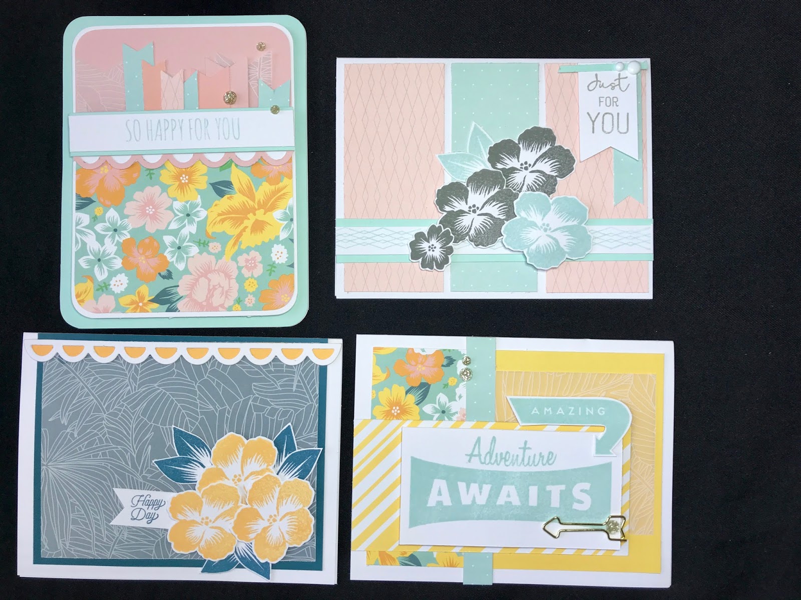 Scrapbook LIFE!: POSTCARD PERFECT CARD CLASS & KITS TO GO!