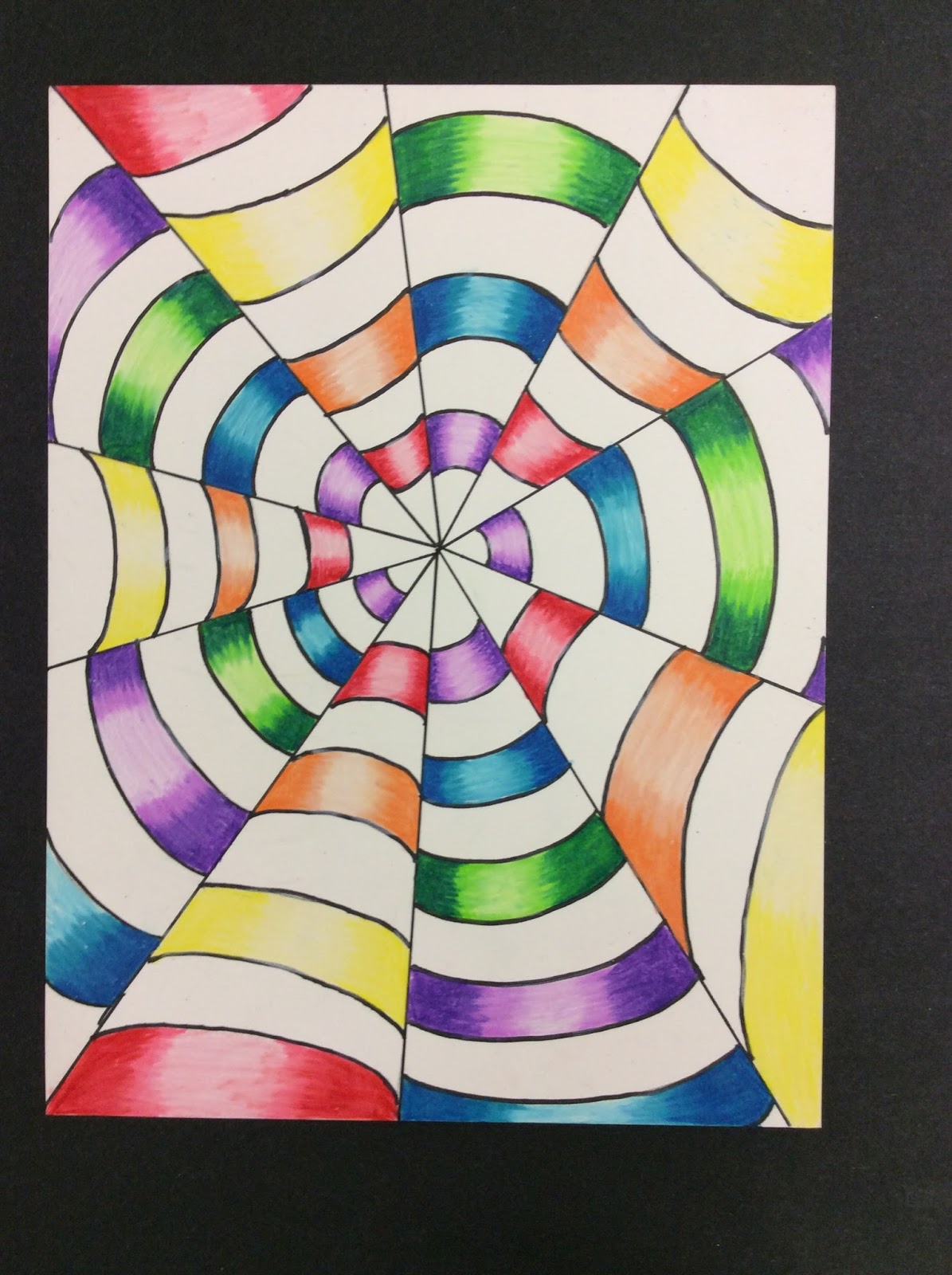 Simple Color Op Art