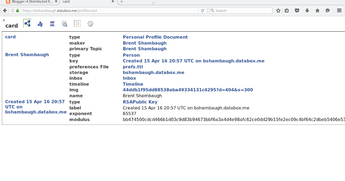 A Distributed Economy: Setting Up a SOLiD Server Using the WebID from databox.me {draft}