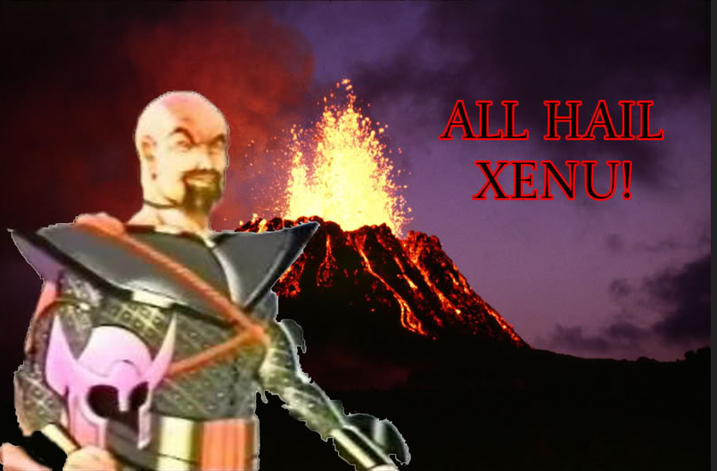 YOU KNOW THAT ALIEN XENU AND THE THETANS IN THE VOLCANO STORY THAT ...