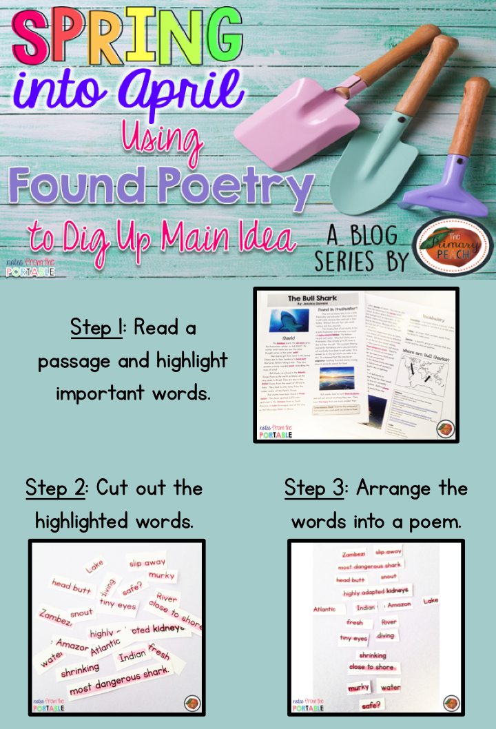 The Primary Peach: Spring into April - Using Found Poetry to Dig Up ...