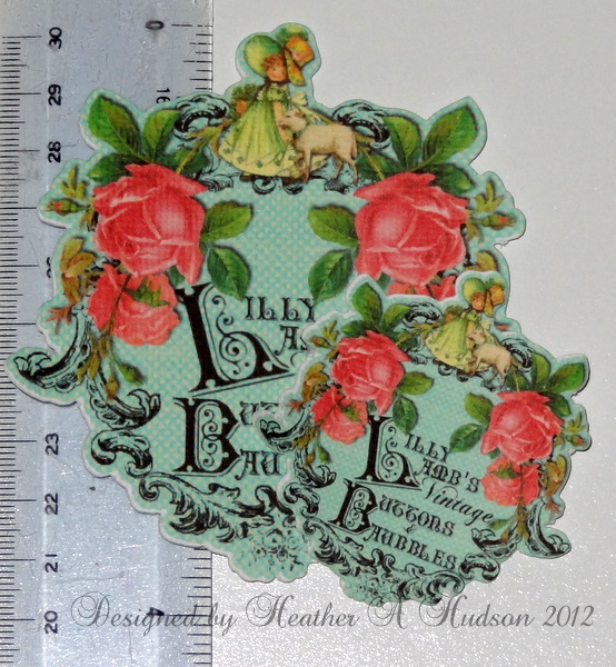 Heather A Hudson: Lilly Lamb's Vintage Buttons and Baubbles