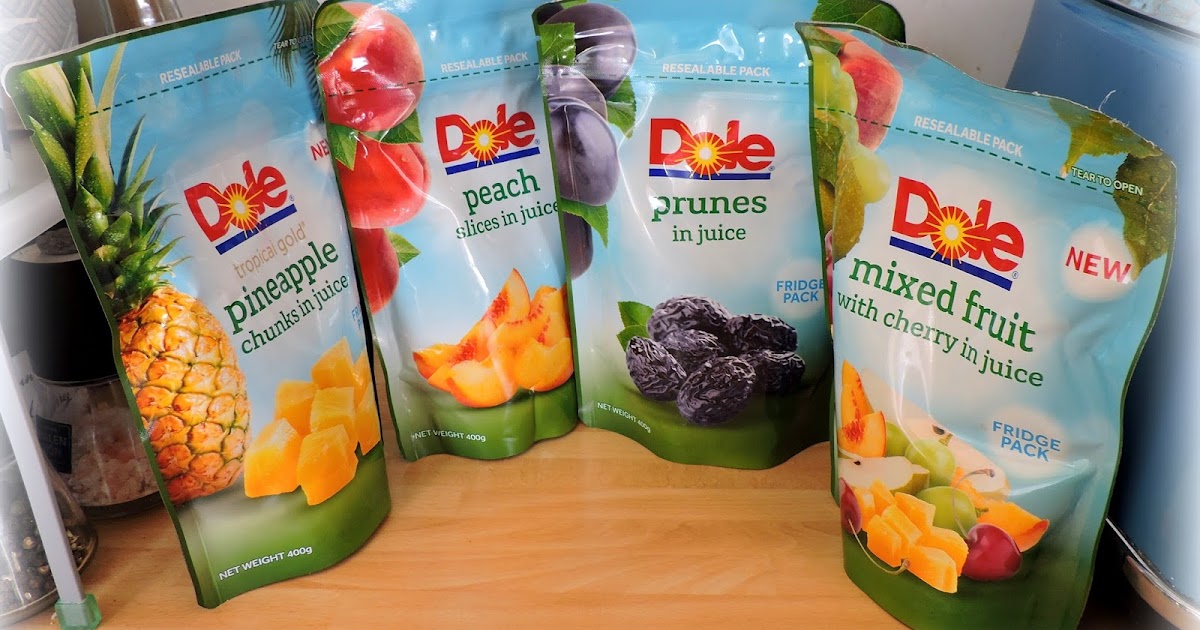 Dole Resealable Fridge Packs. | The English Kitchen