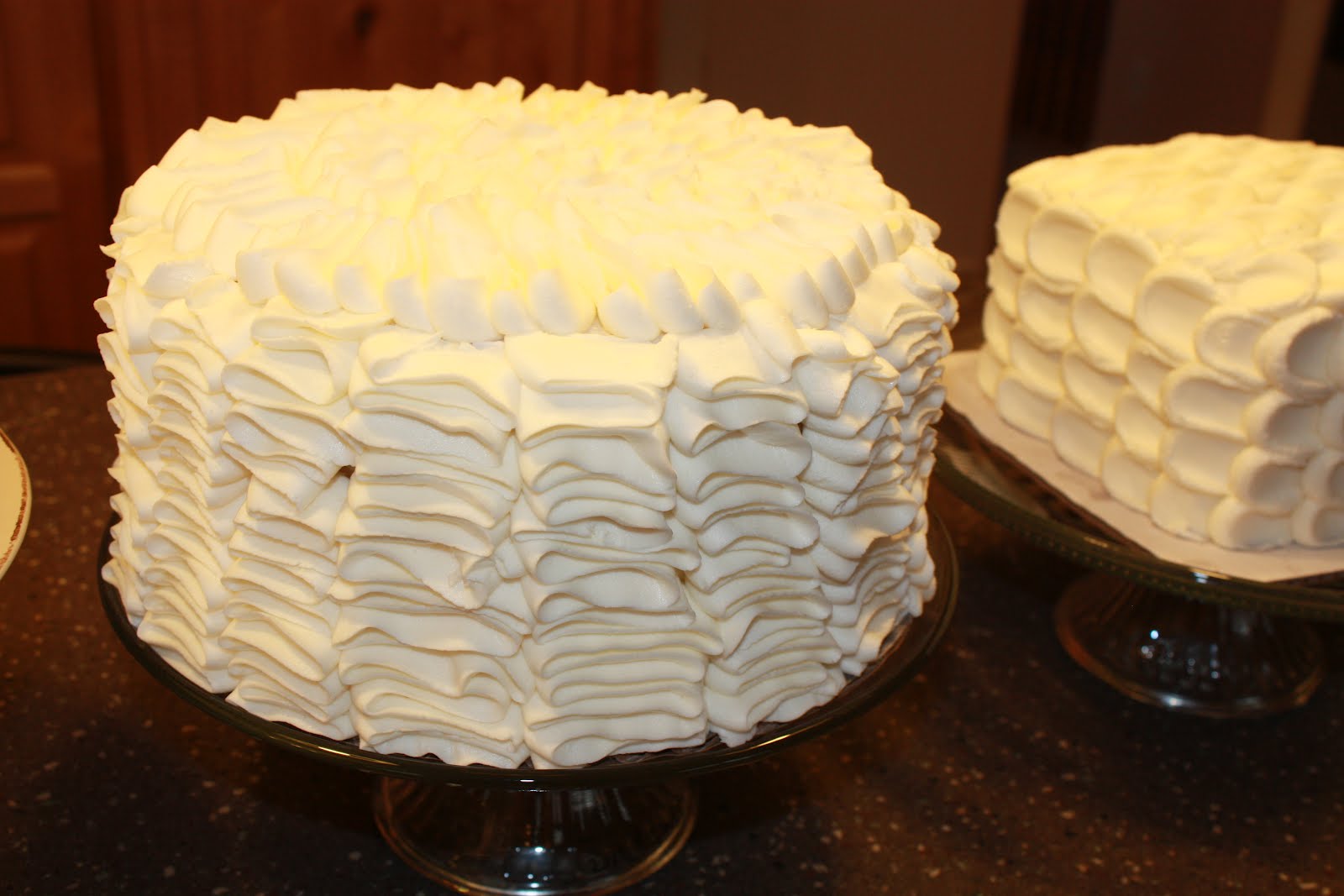 A Legacy of Love: How to Make a Vintage Ruffle and a Petal Effect Cake