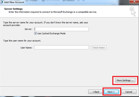 Exchange Server Name