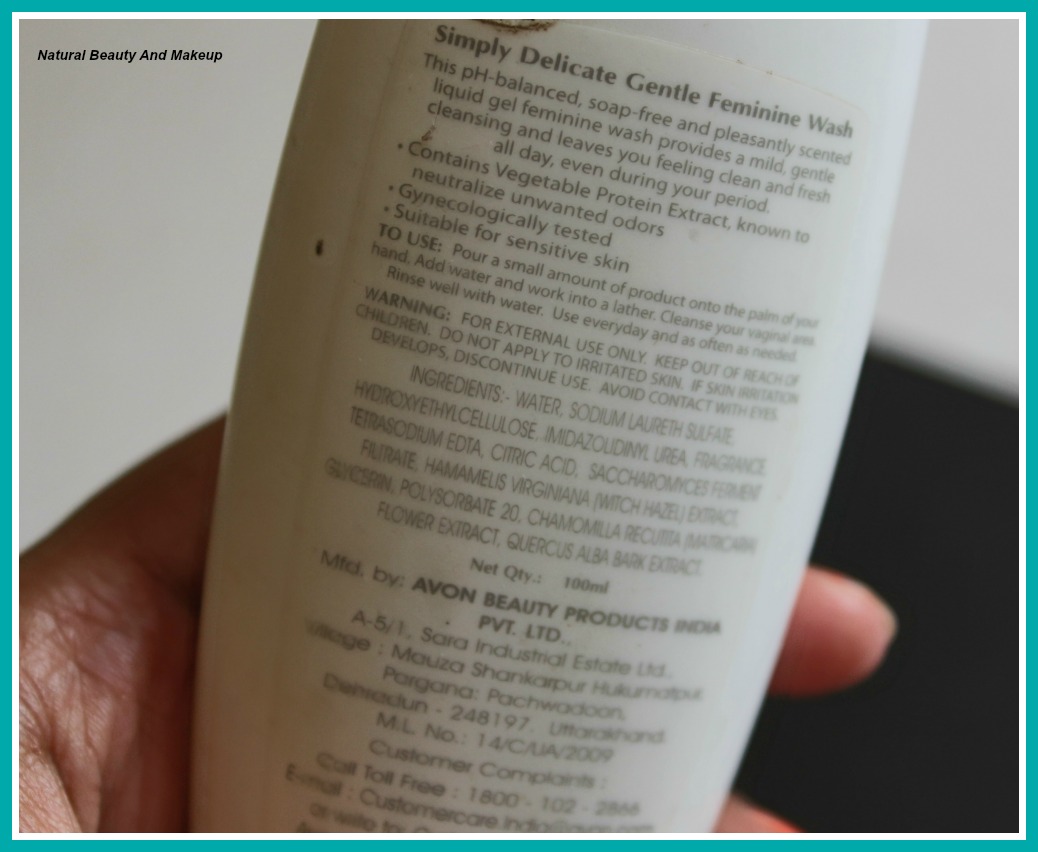 Natural Beauty And Makeup : AVON SIMPLY DELICATE GENTLE FEMININE WASH ...