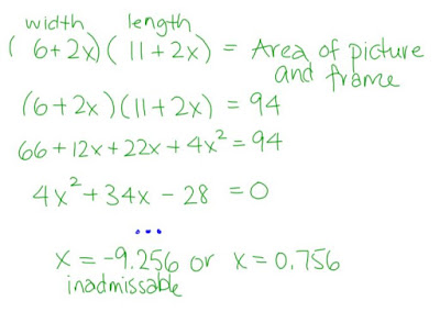 M^3 (Making Math Meaningful): MPM2D - Day 64: More Quadratic Problem ...