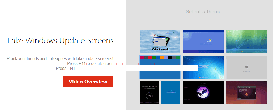 Fake Windows Update Screens - Membuat Loading Windows Update Palsu ...