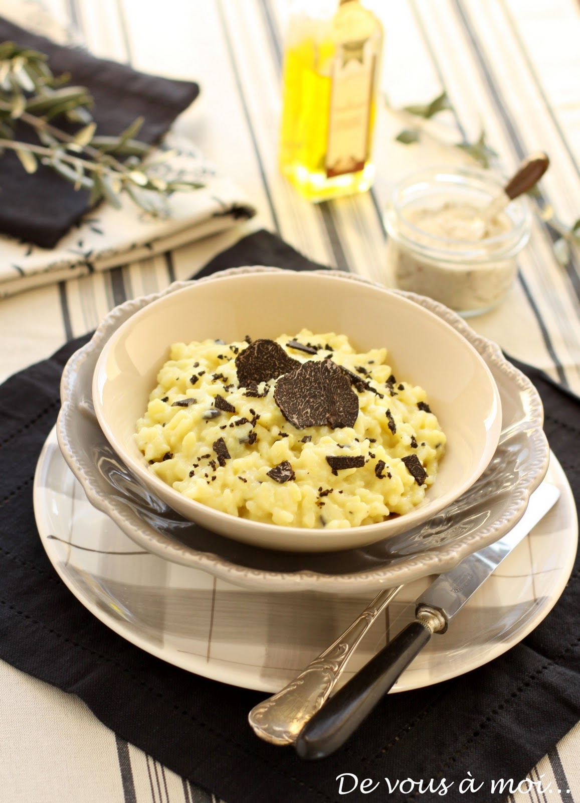 De vous à moi...: Risotto à la Truffe
