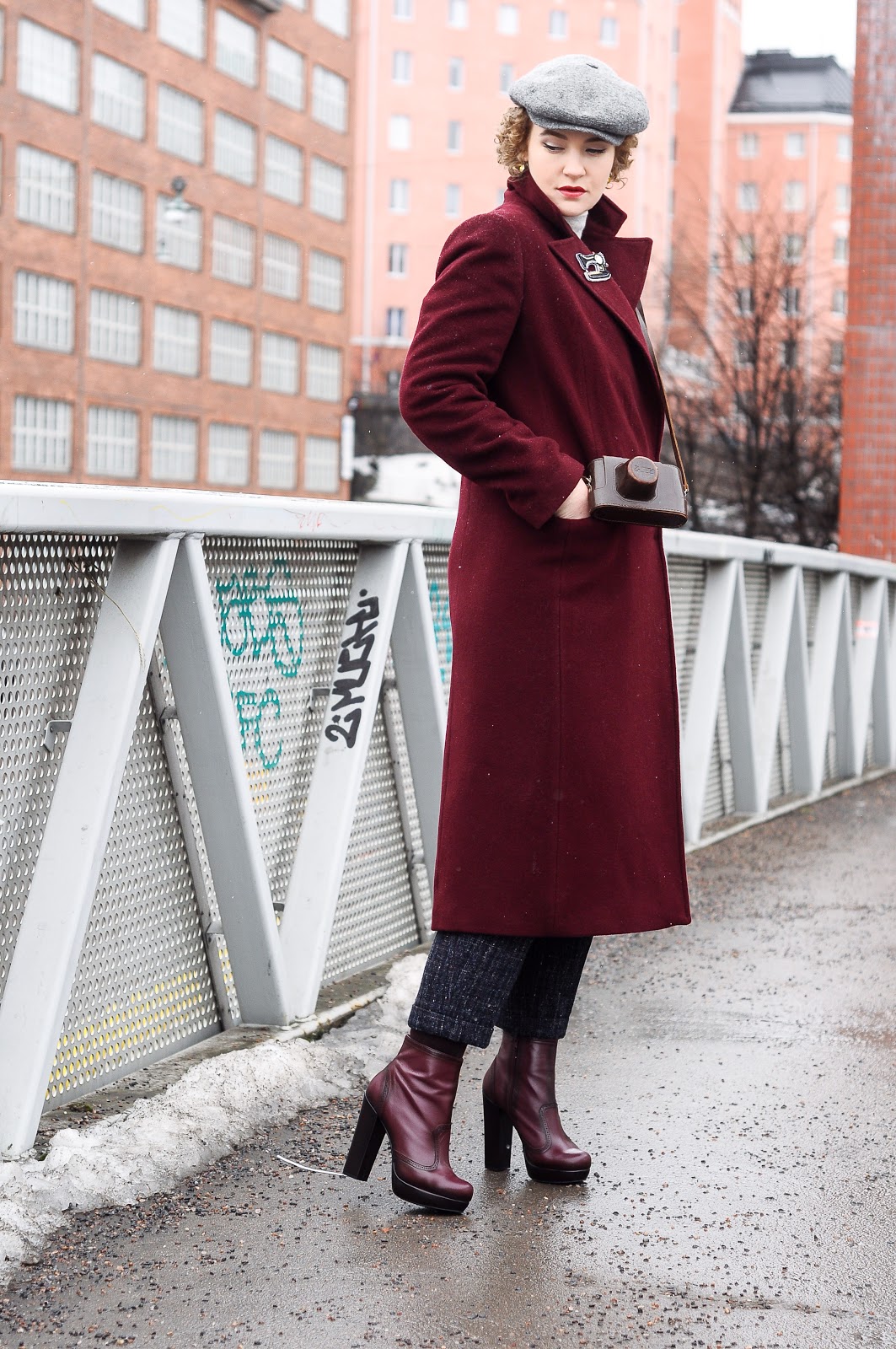 Easily Vintage: Wine coat