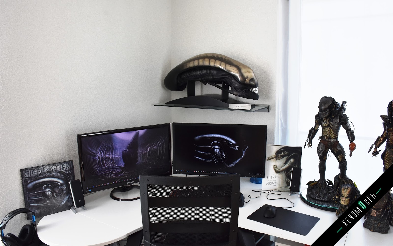 Coolprops Alien 1 Life-Size replica prop bust - approved by H.R. Giger ...