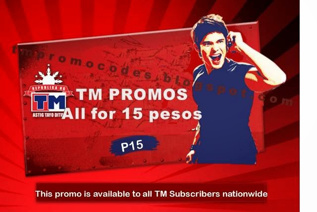TM Promos All for P15 - TM Promos