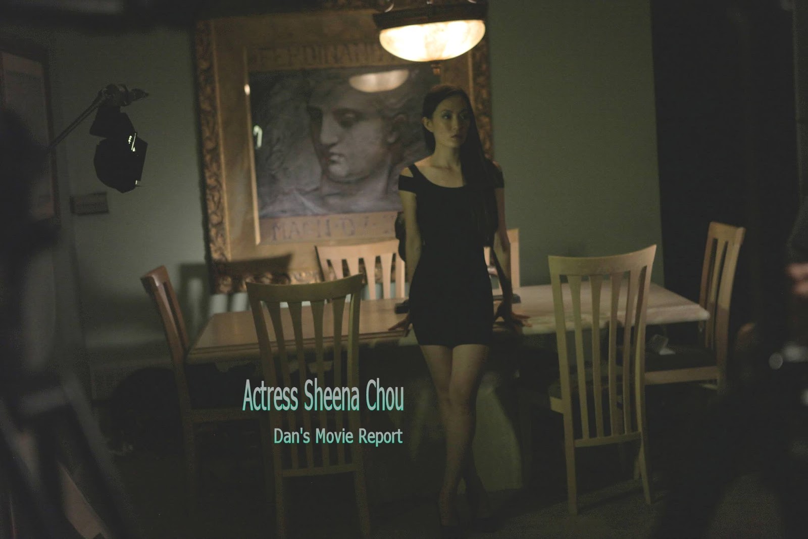 Dan's Movie Report: Actress Sheena Chou Interview (C) 2016 A Dan's ...