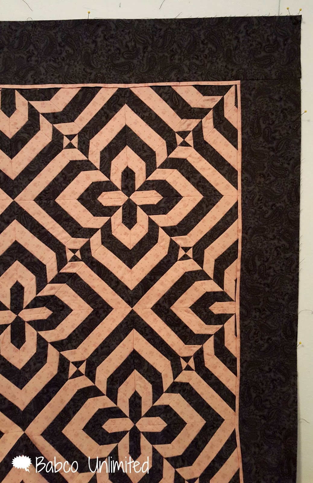 Babco Unlimited: Friday Finish -- Fractured Flower Quilt Top Done