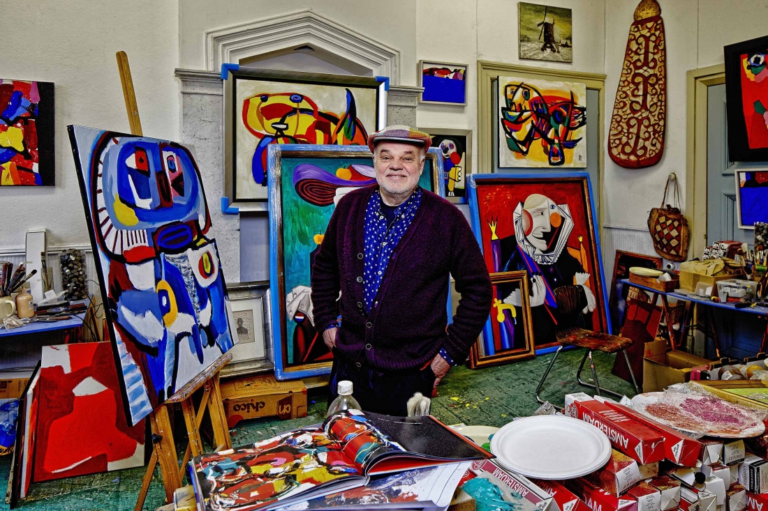 ByElisabethNL: ART: Colorful Art by Geert Jan Jansen at Masters of LXRY 2016