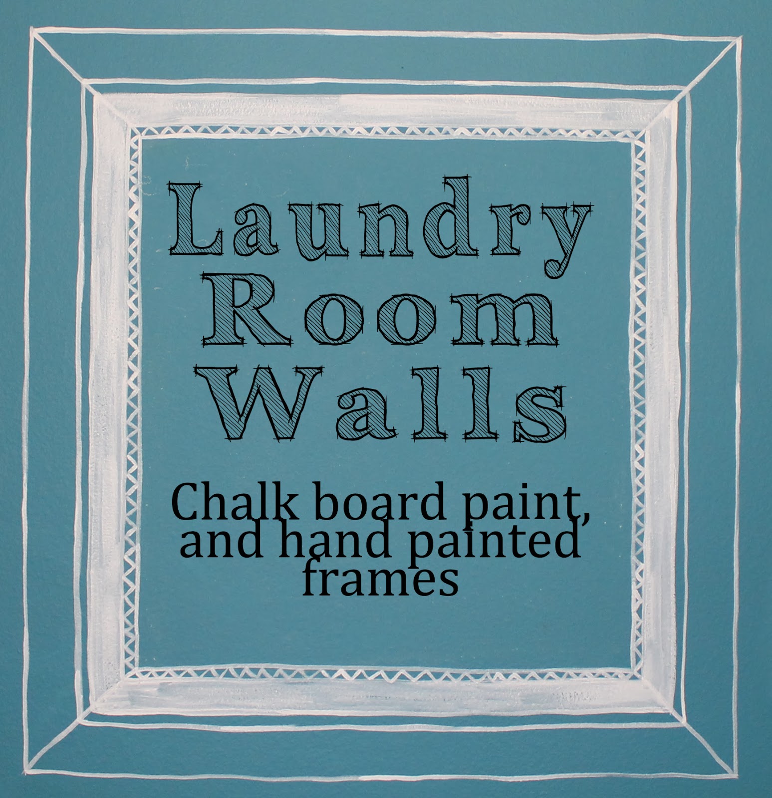 The ragged wren : Laundry Room Walls