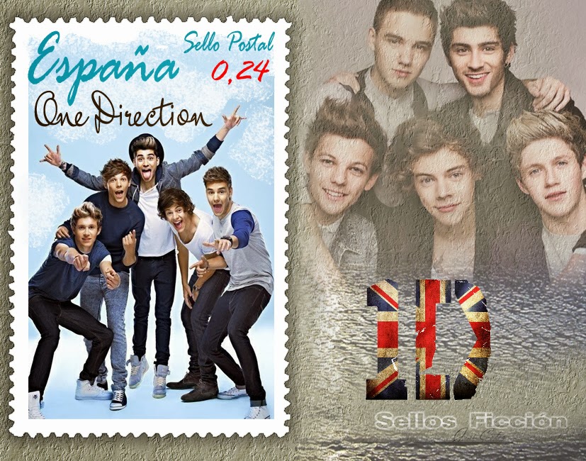 SELLOS FICCIÓN: One Direction 1D ( I )