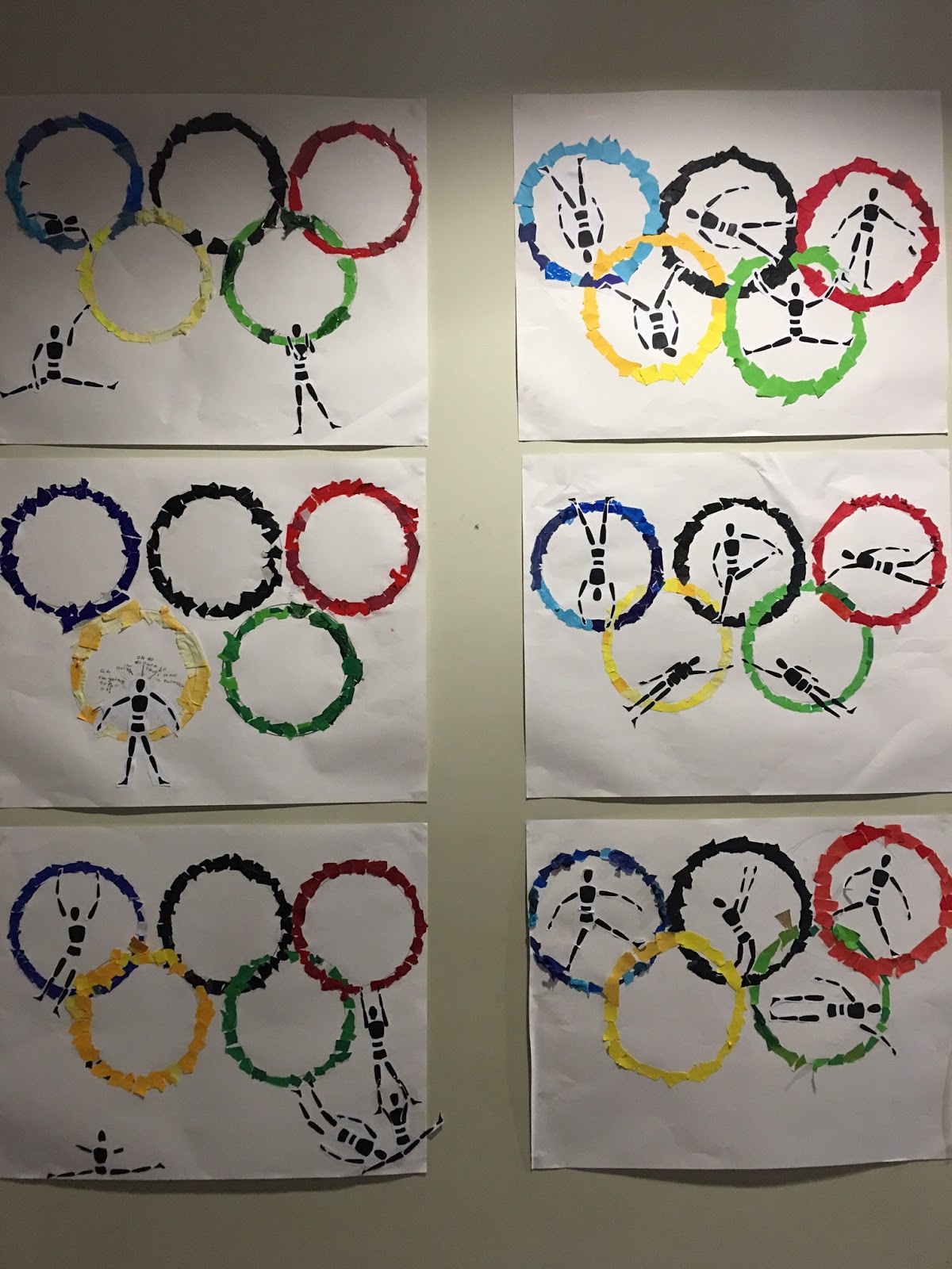 Ms C's Artroom : Olympic Artwork!