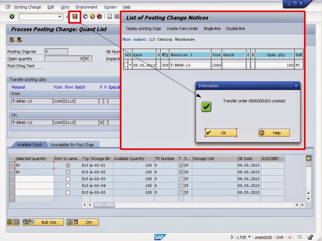 青蛙SAP分享 Froggy's SAP sharing: WMS Transfers - Unrestricted to Block ...