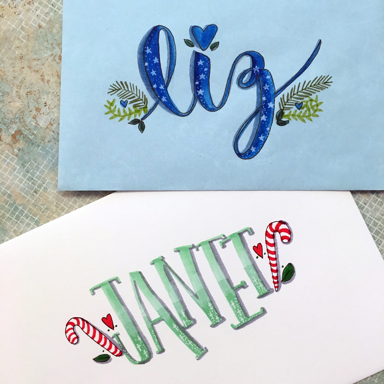 ...all the GOOD blog names were taken...: hand lettering round up