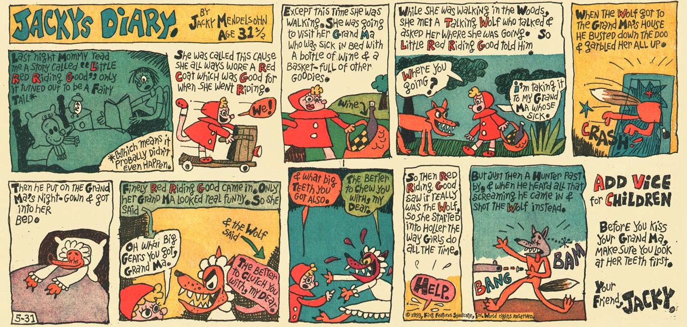 Kleefeld on Comics: On Strips: Jackys Diary