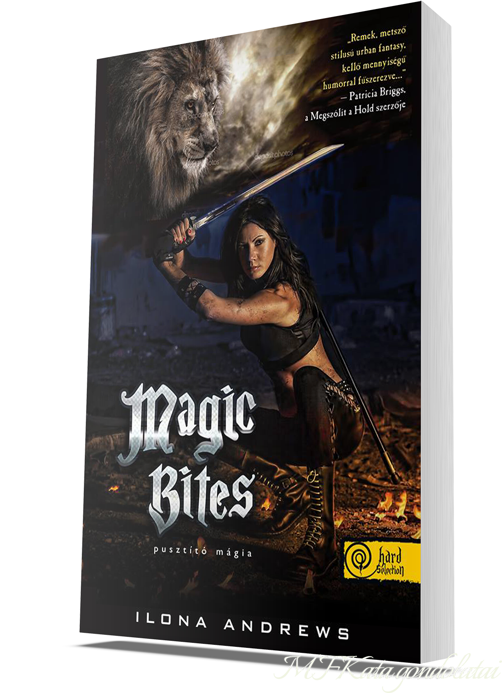MFKata gondolatai: Ilona Andrews: Magic Bites- Pusztító Mágia ¤ Borító ...