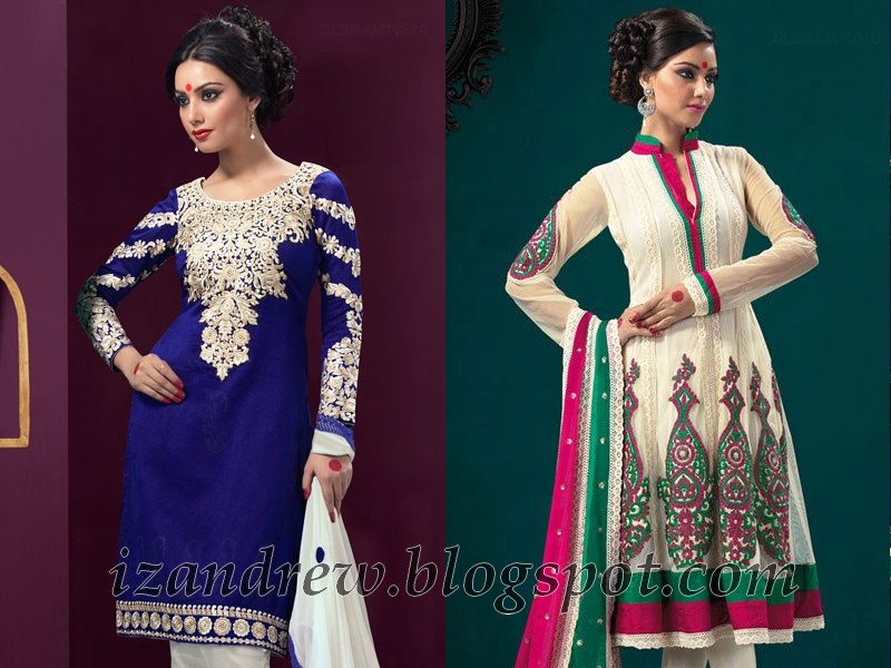 Thread Work Salwar Kameez Collection | Wedding / Party Wear Embroidered ...