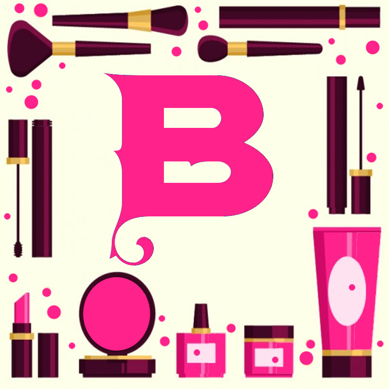 M. Michielin Alphabets: PINK MAKE-UP ALPHABET
