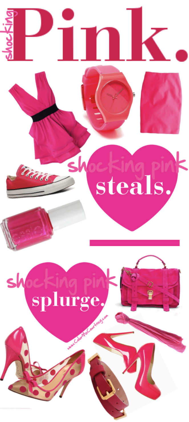 Color Me Courtney - Shocking Pink