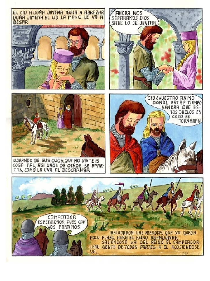 EL POEMA DEL MIO CID: CANTAR DEL DESTIERRO